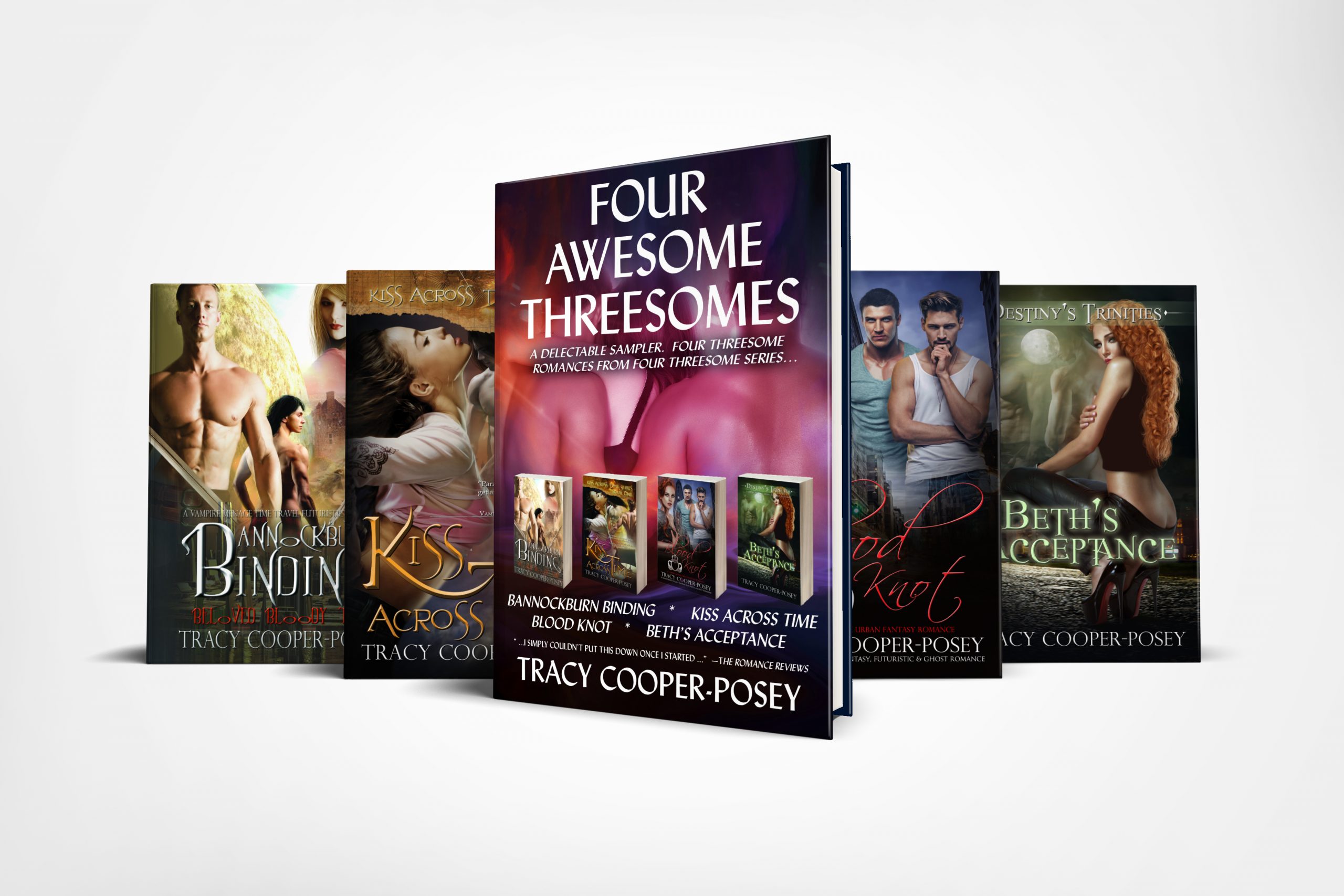 Four Awesome Threesomes (Tracy Cooper-Posey Urban Fantasy Collection ...