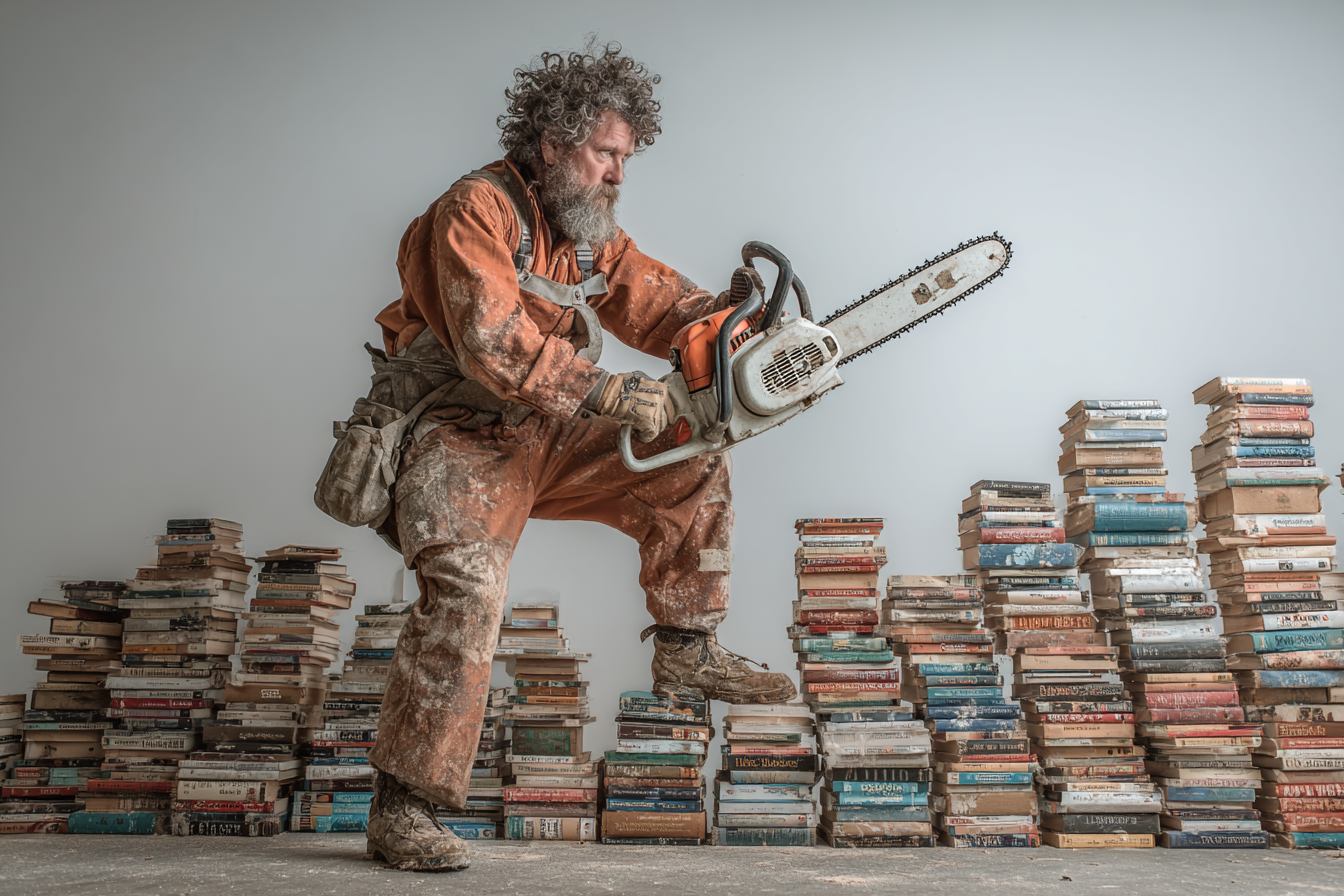 Juggling Chainsaws (and Books) – Stories Rule Press