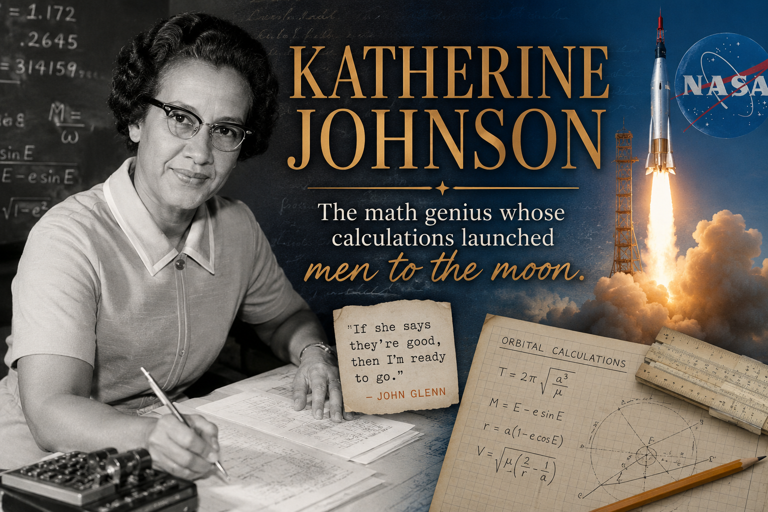Katherine Johnson: The Math Genius Hidden Figures Couldn’t Fully ...